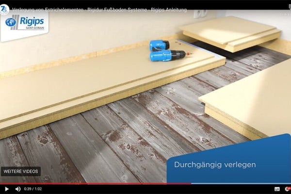 Animierte Kurz-Anleitungen von Rigips | Rigips